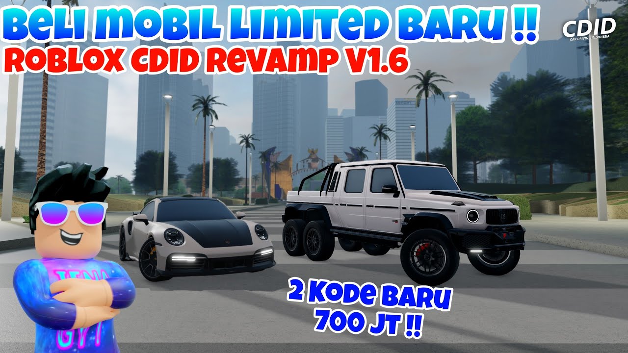 BELI MOBIL LIMITED TERBARU DAN ADA 2 KODE BARU 700JT DI ROBLOX CDID ...
