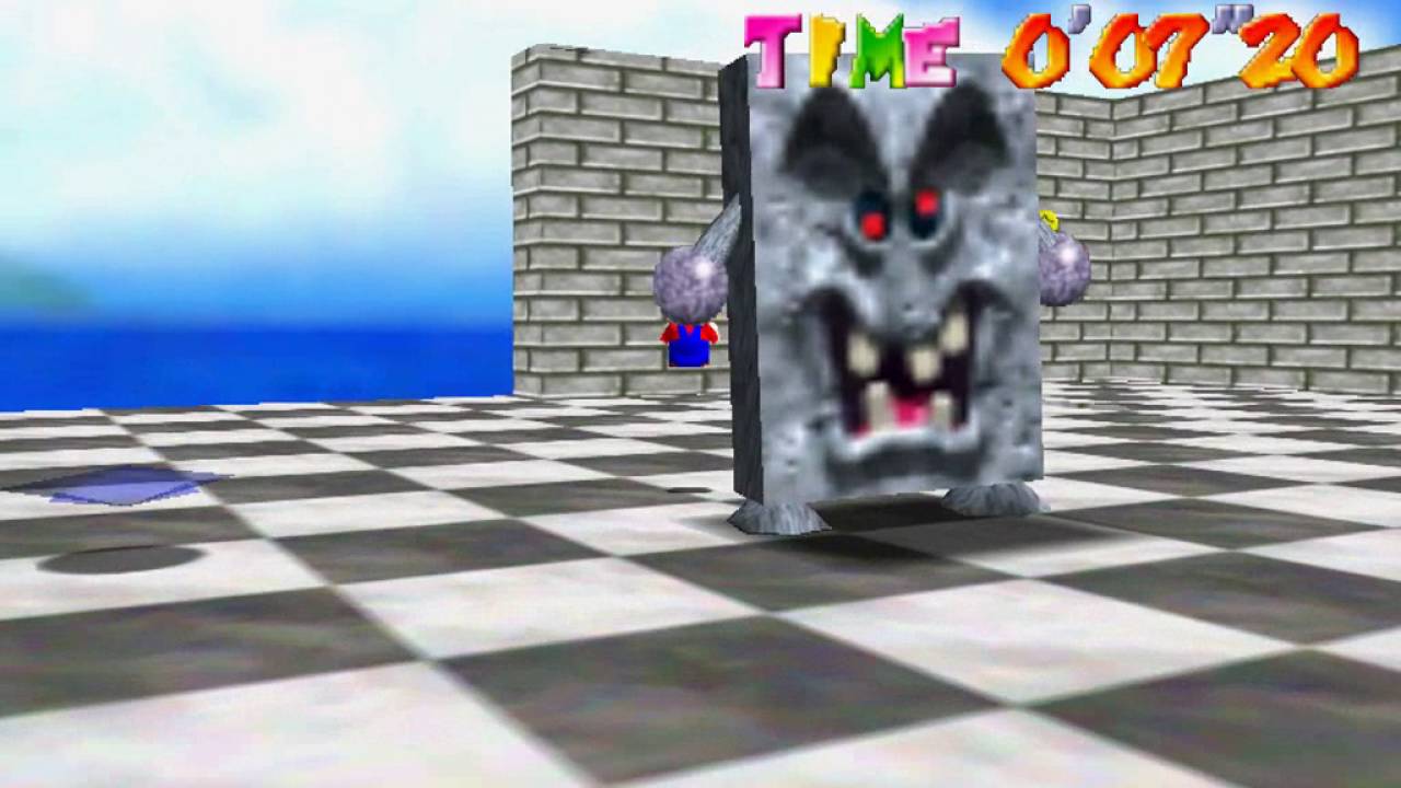 Super Mario 74 ~ Floatation Technology Box ~ 13"87 (TAS) - YouTube