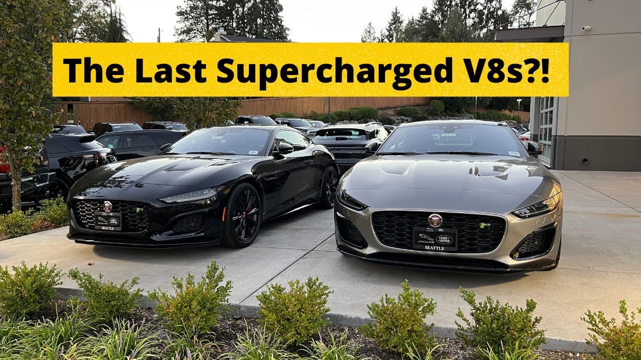 2023 Jaguar F-Type R P575 Coupes! - YouTube