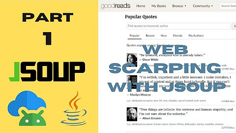 شرح jsoup - YouTube