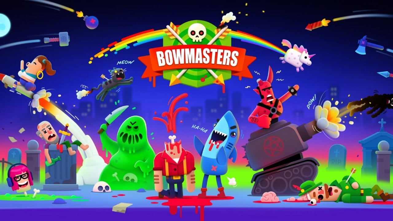 BOWMASTER GAMEPLAY KILLER GAME - YouTube