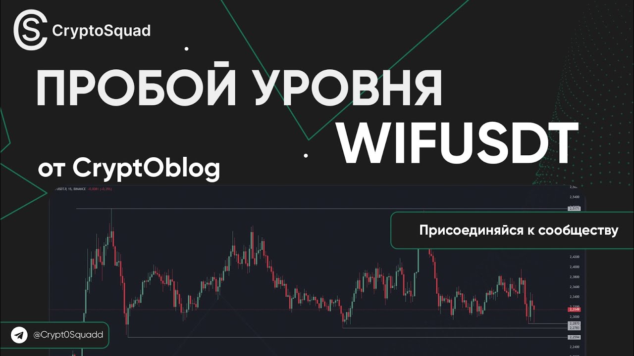 Пробой уровня WIFUSDT на +3432$! Сделка Саши (cryptOblog) - YouTube