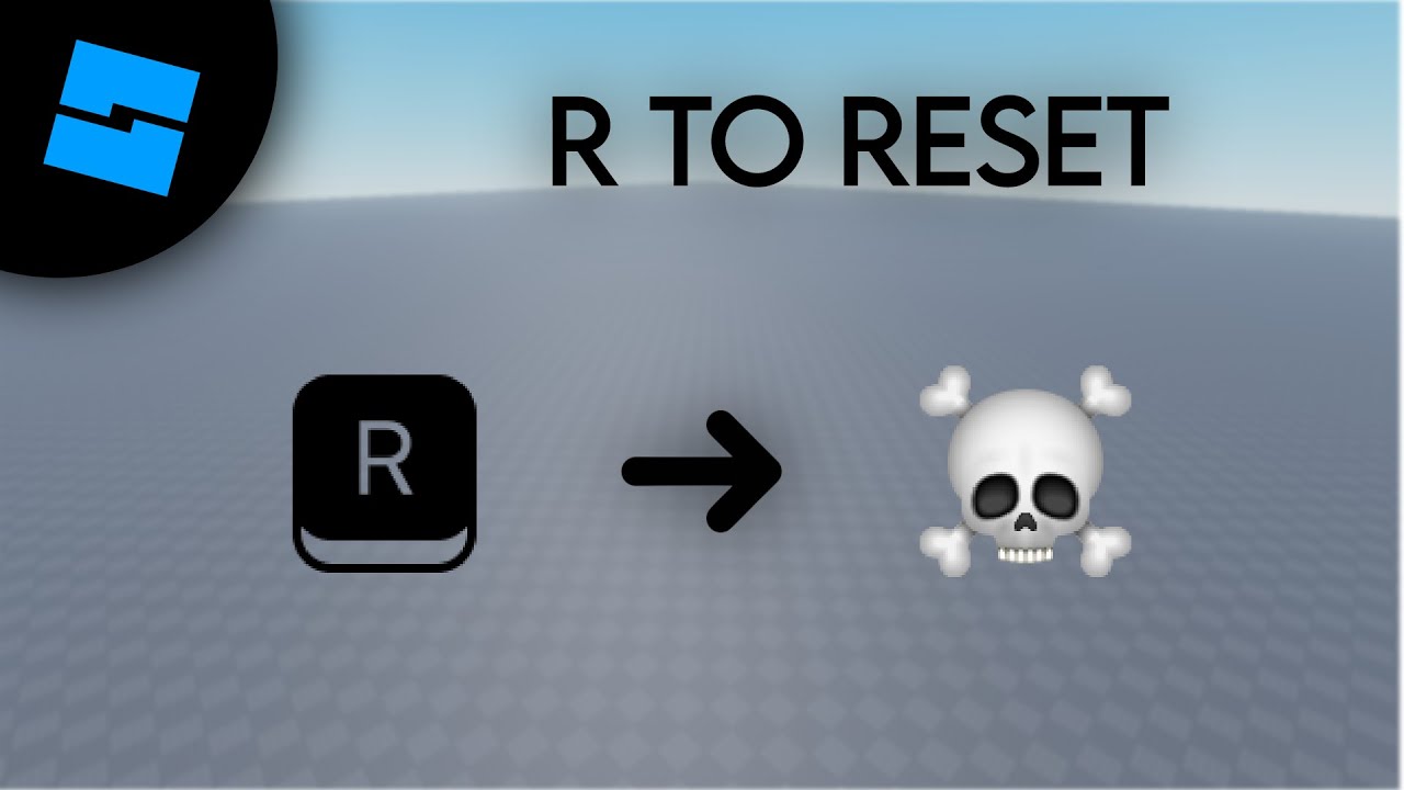 How to make R TO RESET | ROBLOX STUDIO (2024) - YouTube