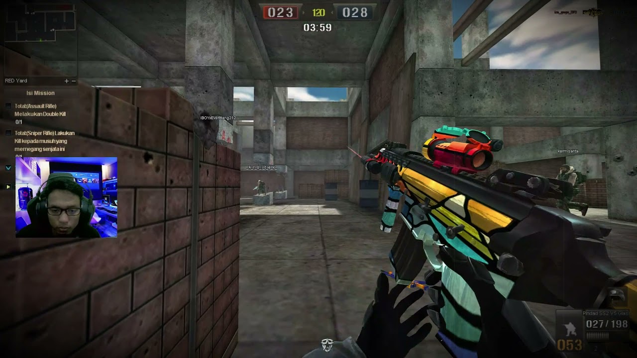 PINDAD SS2 V5 GLASS No Recoil Montage - YouTube