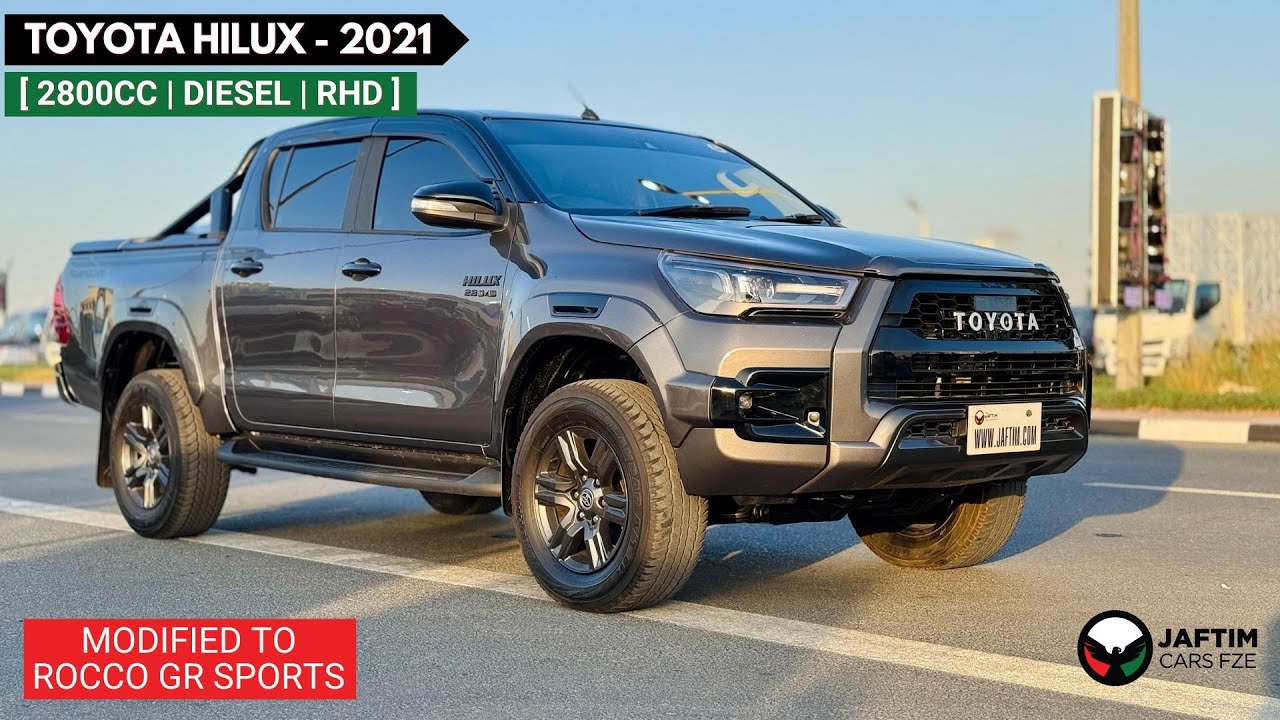 Toyota Hilux 2021 ROCCO GR Sports Modified | 4WD | 2.8L Diesel Engine ...