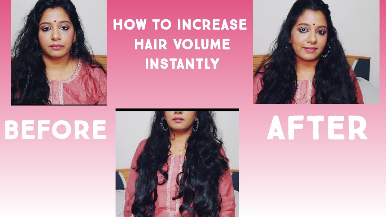 How to create volume to your hair - YouTube