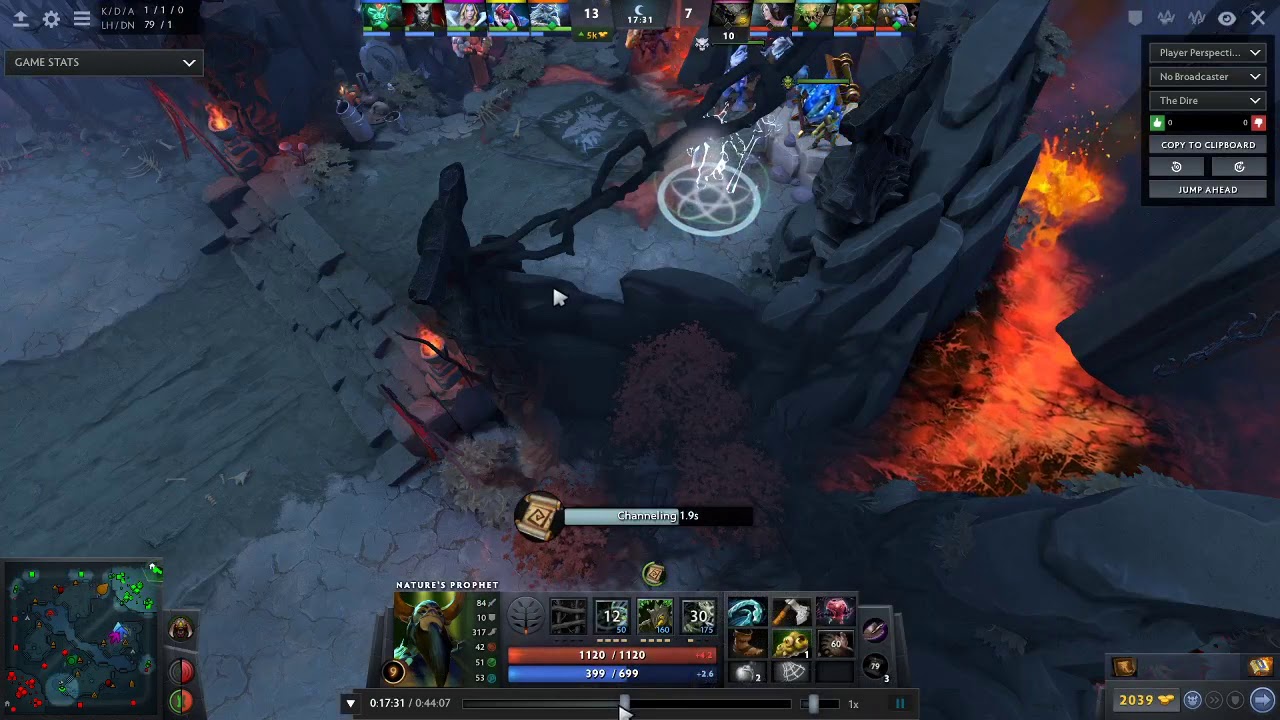 Dota 2 Replay | How to Play NP Against Enemies Courier - YouTube