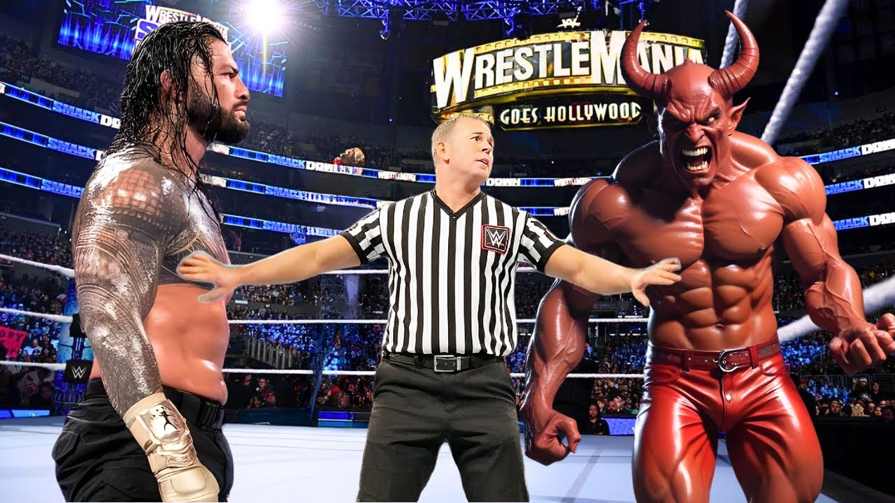 WWE 2K24 - Roman Reigns vs Devil - FULL MATCH | WWE Oct 06, 2024 - YouTube