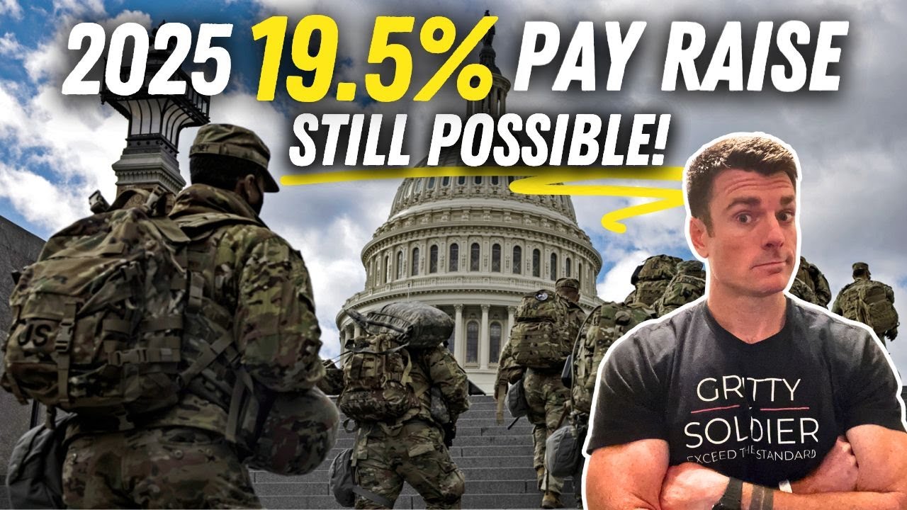 HUGE Pay Raise for Military in 2025 Still on the Table - YouTube