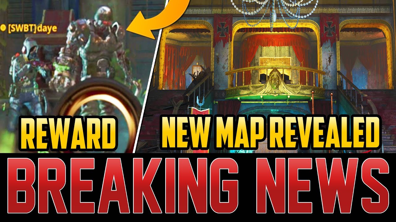 BRAND NEW ZOMBIES MAP REVEALED – EASTER EGG REWARD CONFIRMED! (Cold War ...