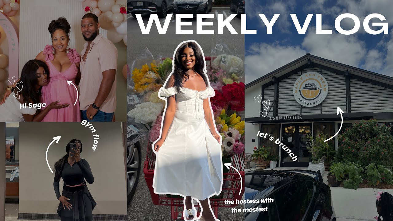 WEEKY VLOG| SPRING BREAK, BABY IN BLOOM, FUNBOX, BRUNCH, COZY NIGHT IN ...