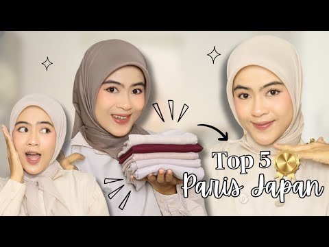 TOP 5🏅HIJAB PARIS JAPAN YANG WAJIB KALIAN PUNYA | START FROM 50K