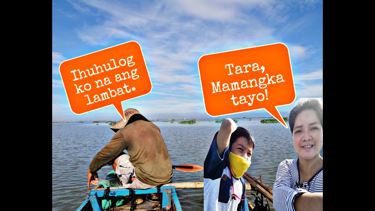 PAMAMANGKA SA LAWA NG LAGUNA. #MANGISDA #LAGUNADEBAY - YouTube