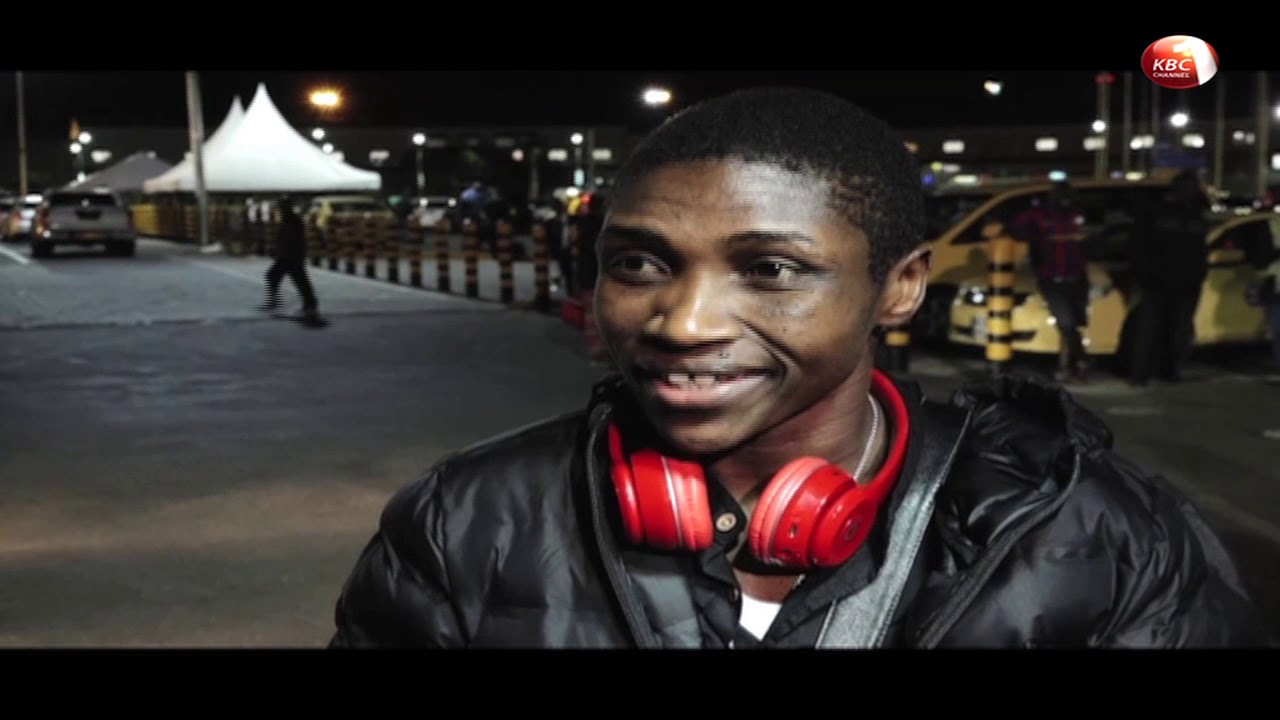 Boxing champion Fatuma Zarika back from UK - YouTube