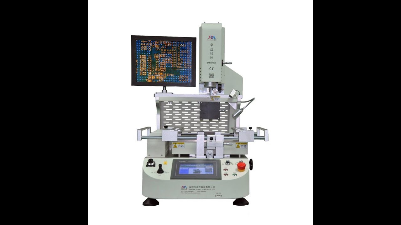 Zhuomao ZM r6200 BGA rework station/ BGA chip repair machine Semi ...