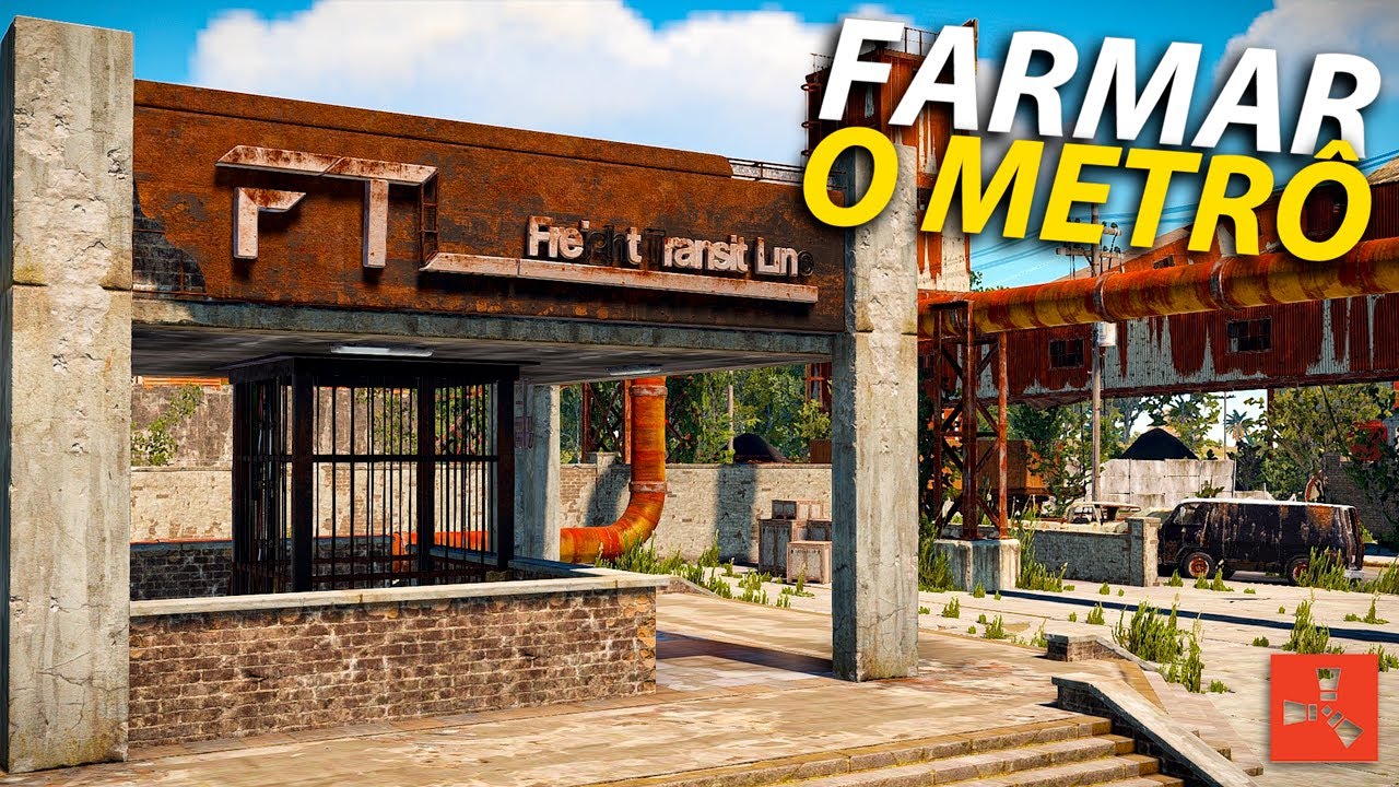 [PASSO A PASSO] Como farmar o METRÔ completo no Rust! - YouTube