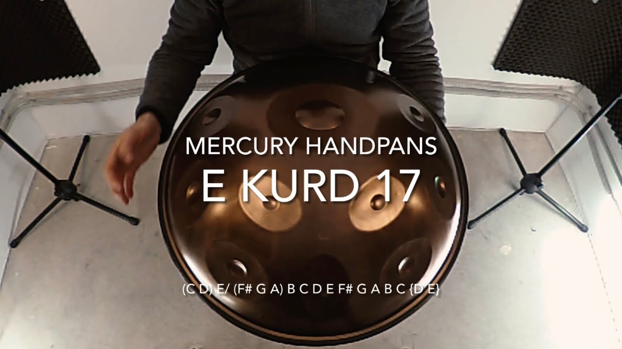 Mercury E Kurd 17 (Handpan / Pantam / Sound Sculpture) - YouTube