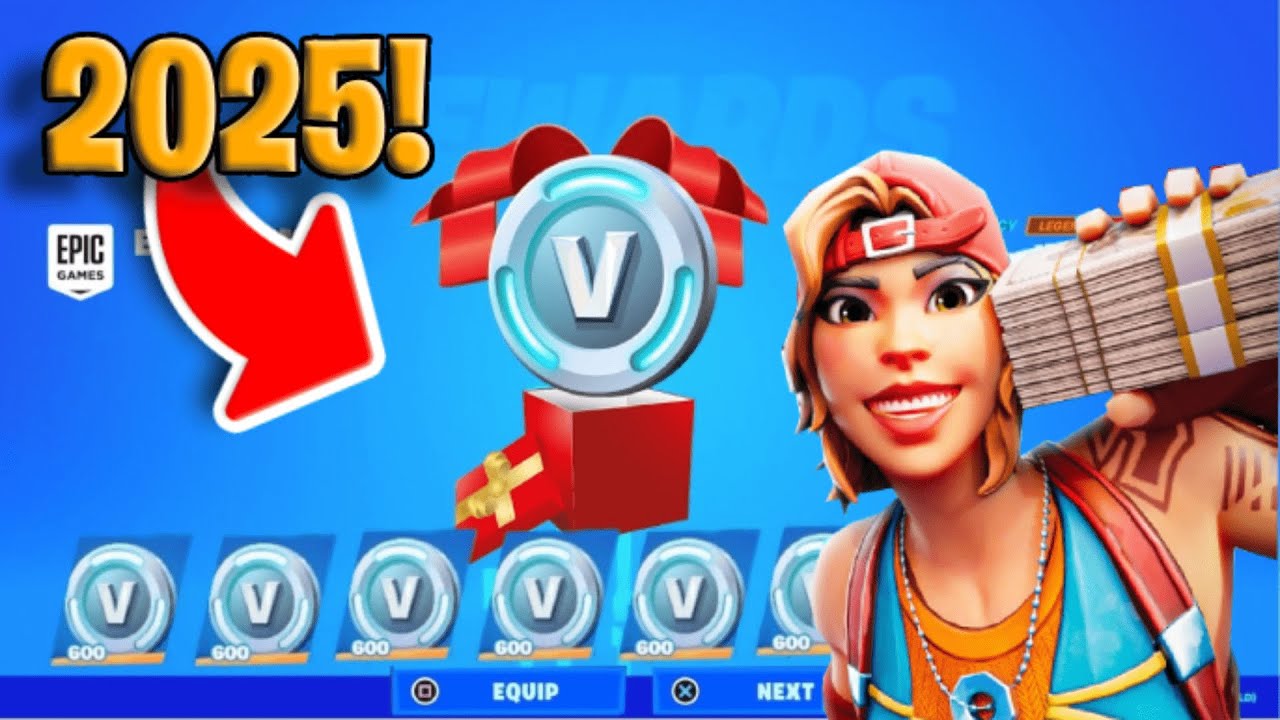 How to get free vbucks... (CONFIRMED WORKING 2025) - YouTube