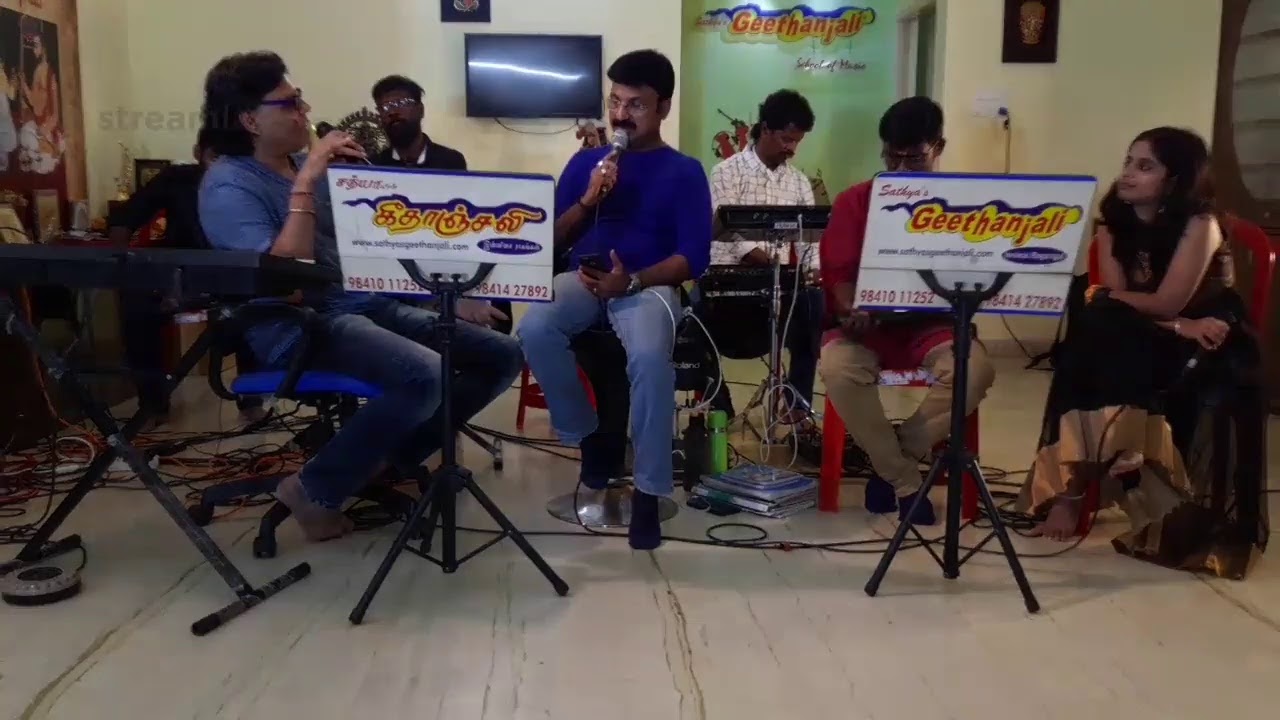 |MUSIC DIRECTOR SATHYA |AMIRTHALINGAM & SUPER SINGER YAZHINI WITH ...
