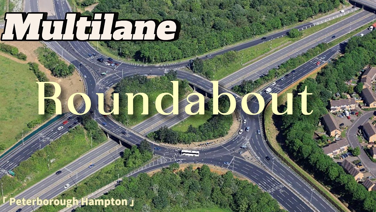 Hampton Multilane Roundabout Made Easy - YouTube