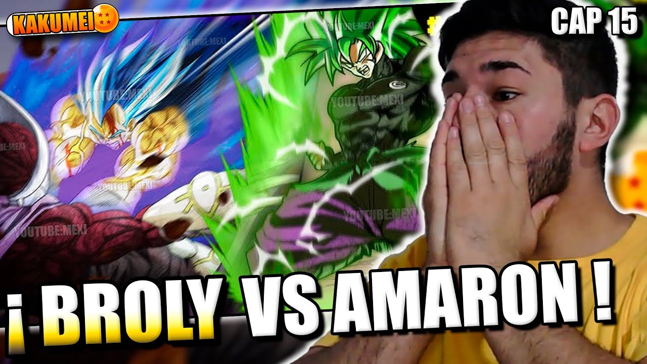 Dragon Ball Kakumei Cap 15 | BROLY VS AMARON - YouTube