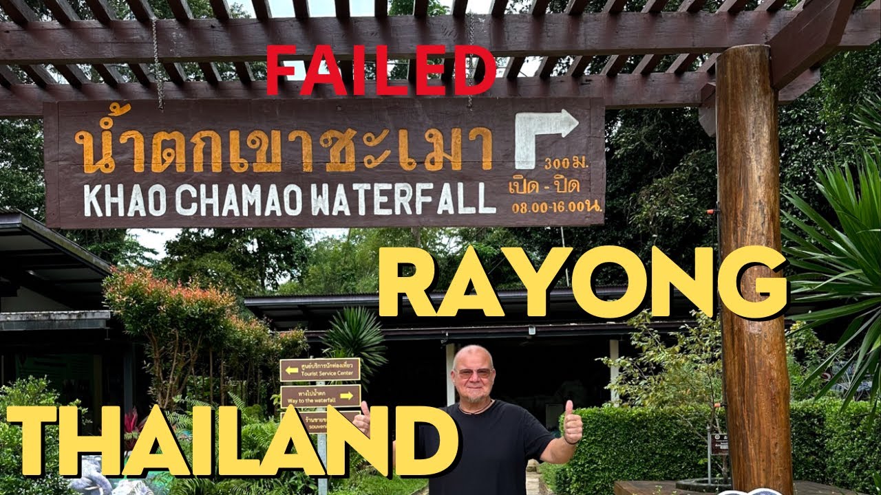 Khao Chamao Waterfalls Rayong @hellocometravel - YouTube
