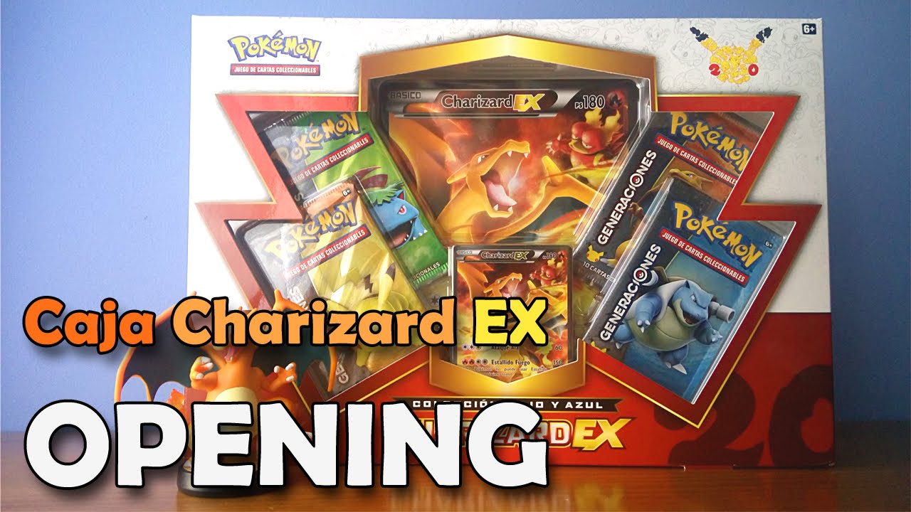 Caja Ex De Charizard Tarjetas De Pokémon, 60/100 Uds., Todas Las