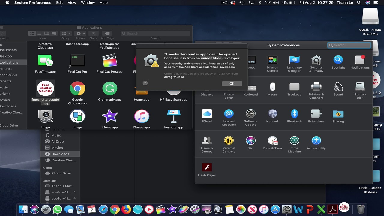 Unidentified Developer On Macbook YouTube Unidentified Developer On Macbook YouTube