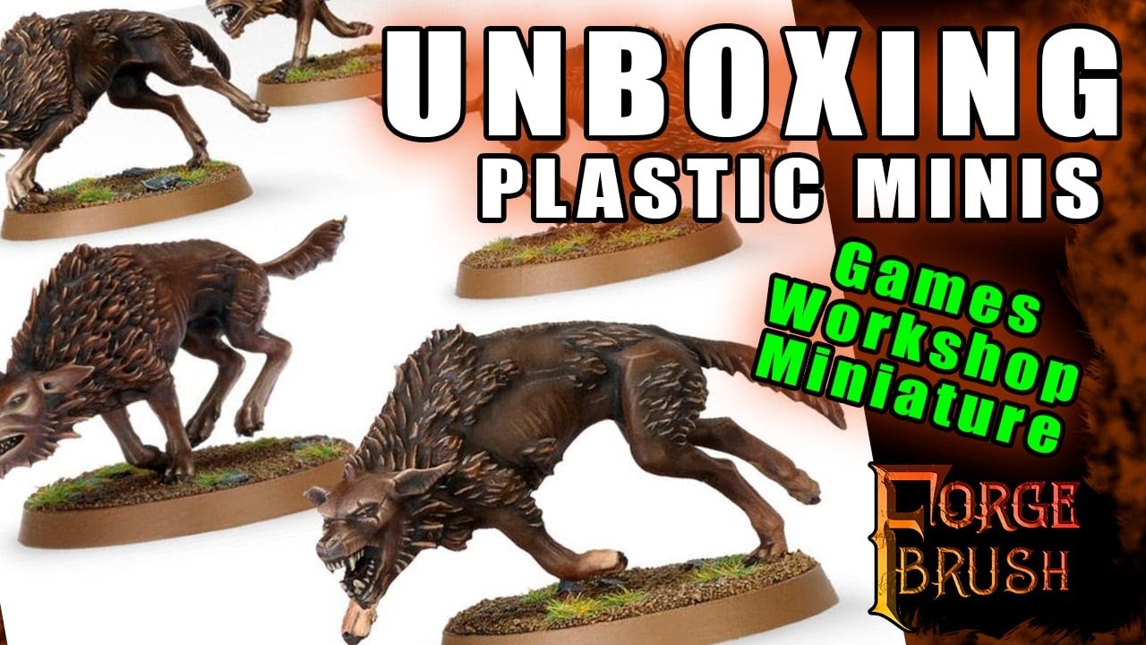 Fell Wargs, Gundabad. Unboxing Middle Earth. Mordor Isengard Angmar and ...