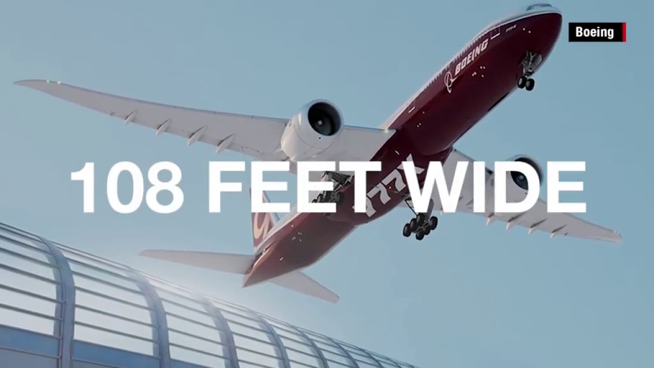 Boeing's 777-9X [ world's largest twin-engine jet ] - YouTube