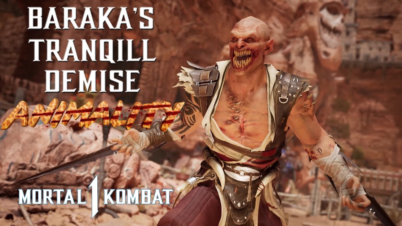 Mortal Kombat 1 - Baraka's Tranqill Demise Animality - YouTube