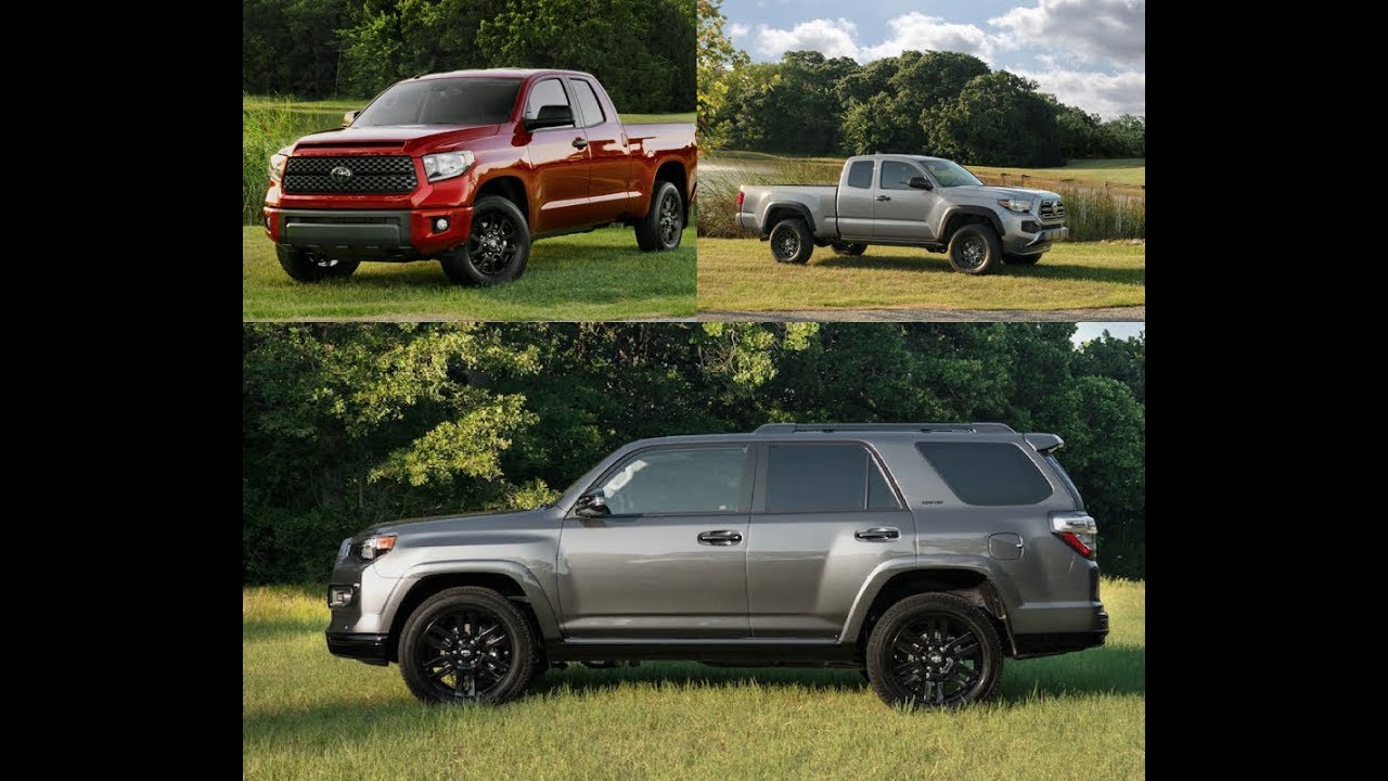 BRAND NEW Toyota Truck Packages For 2019! - YouTube