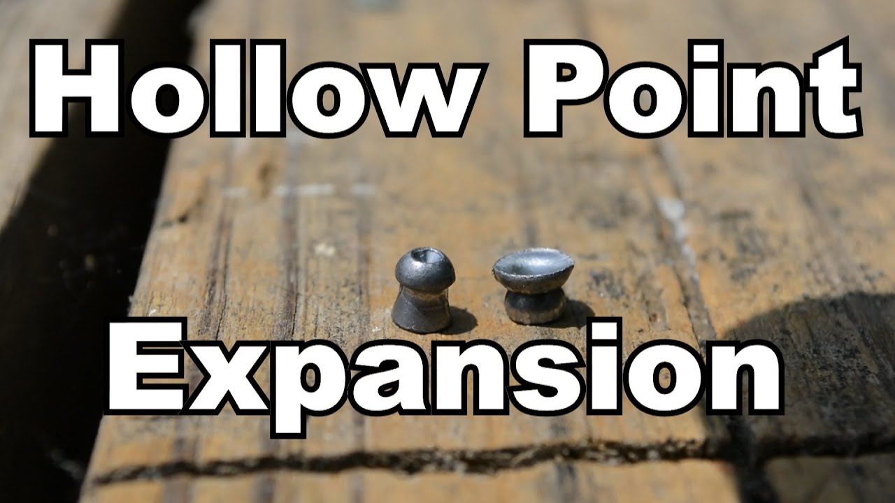 Hollow Point .177 Pellet Testing - YouTube