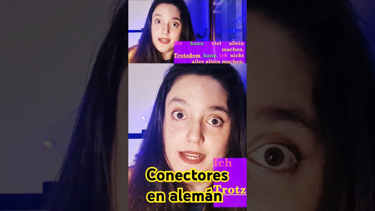 Orden de palabras y conectores en #aleman #alemanonline #aprenderaleman ...