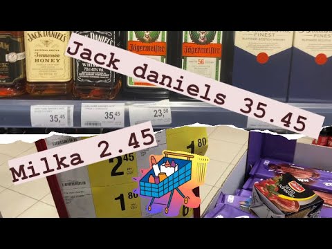 MARKET FİYATLARI (BosnaHersek KONZUM) || jack daniels viski,milka 🍫 🥃