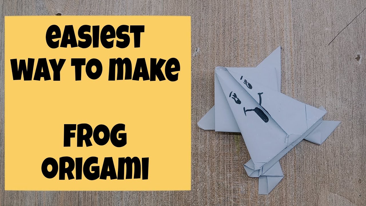 How to make an origami in easy way | Knack Famed - YouTube