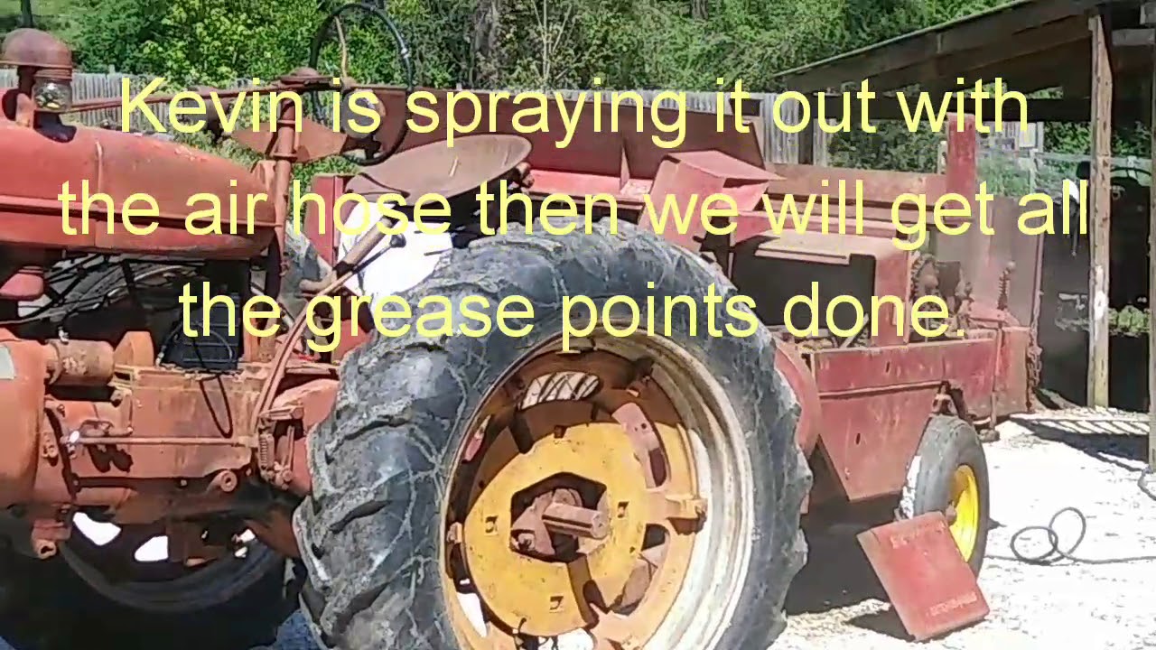 Trying out the hay rake and getting baler ready. - YouTube