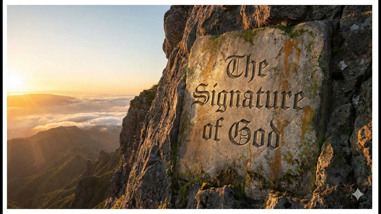 THE SIGNATURE OF GOD - YouTube