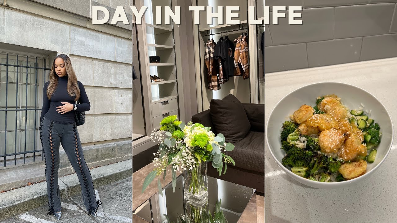 DAY IN THE LIFE | Influencer Events, Taking IG Pics Solo, Cooking, etc ...