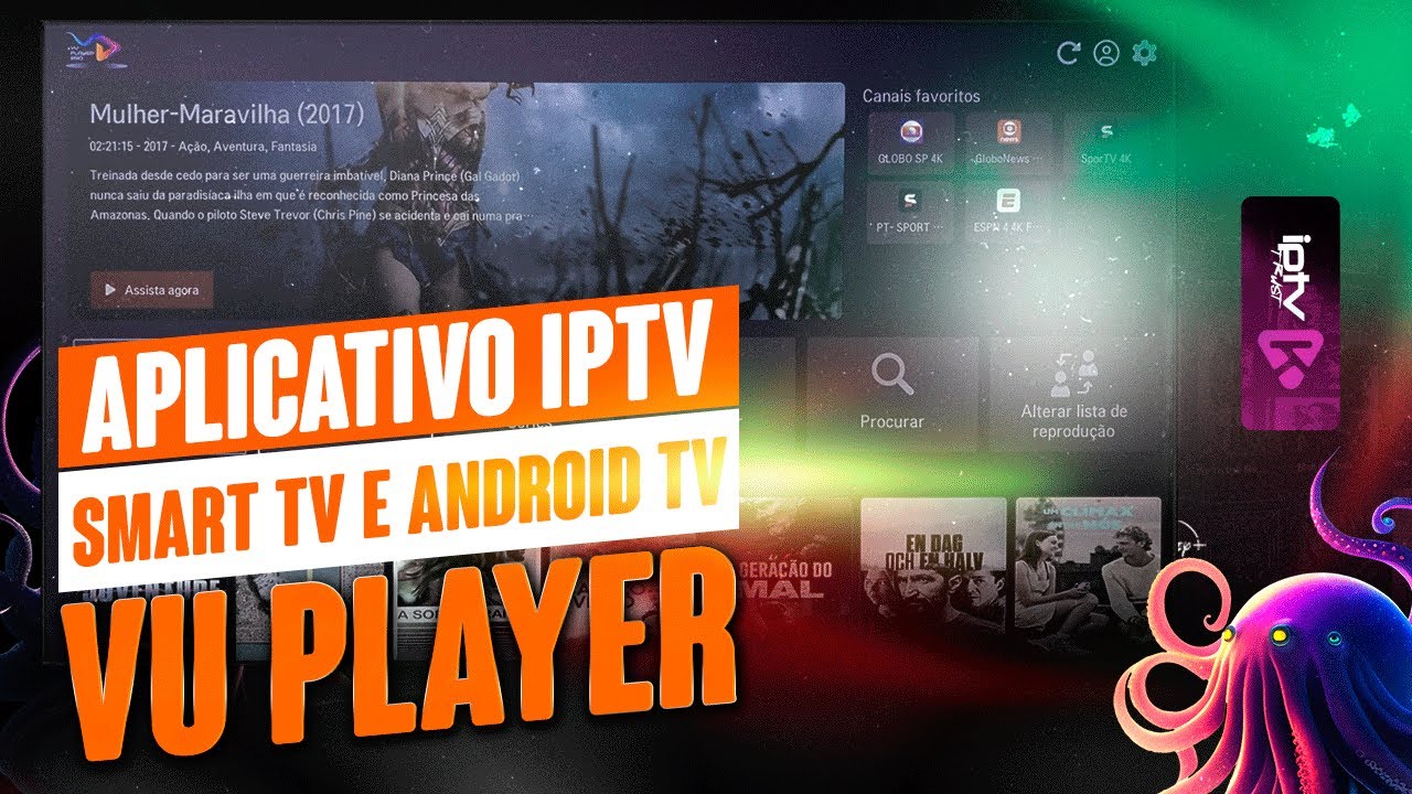 🟣 VU PLAYER PRO! Aplicativo para Smart TV LG, SAMSUNG E ANDROID TV ...