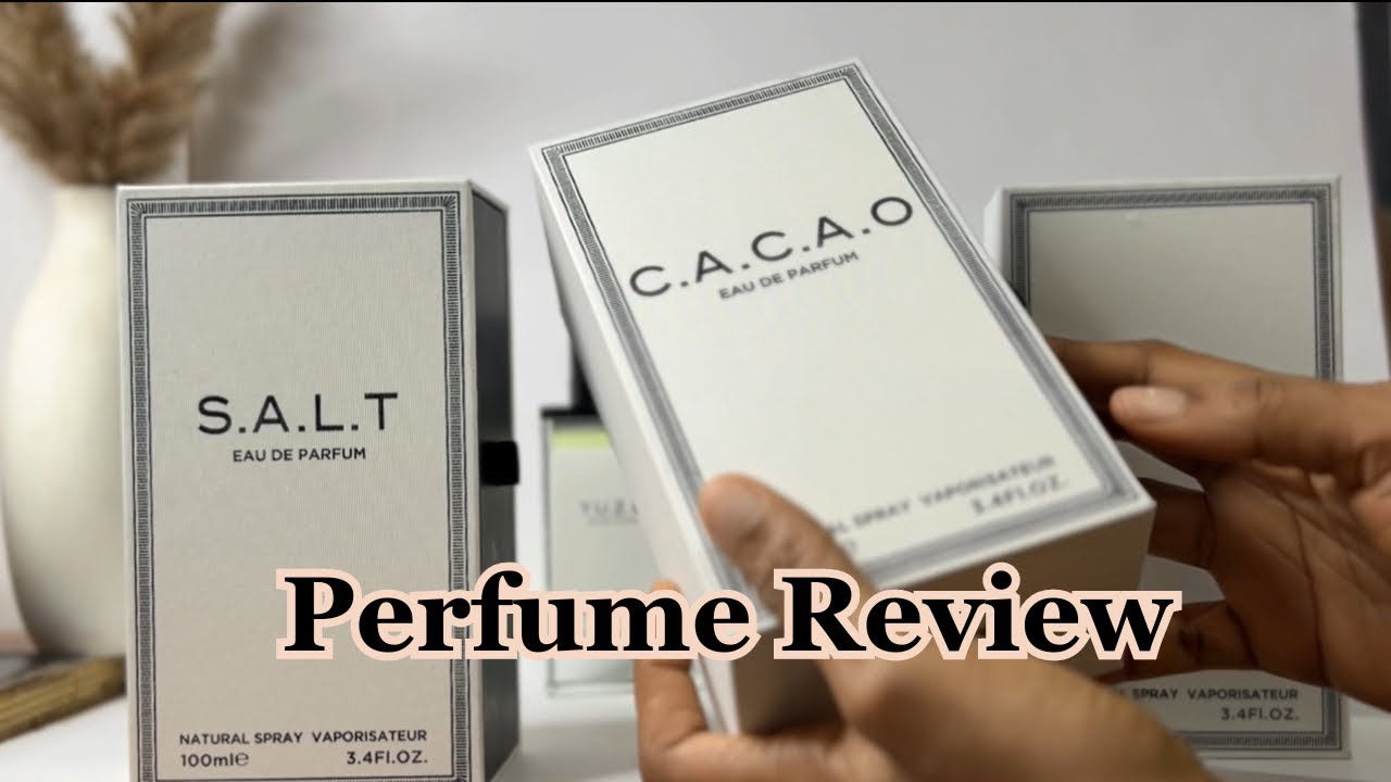 FRAGRANCE WORLD CACAO | SALT | YUZU Perfume Review | Fragrance World ...