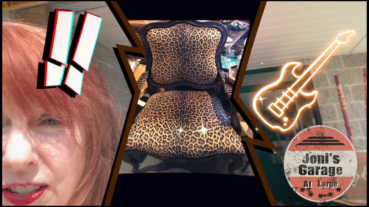 Ep 3 Joni's Garage At Large - Will Guitar Player Buy Leopard Chair? 💥 ...