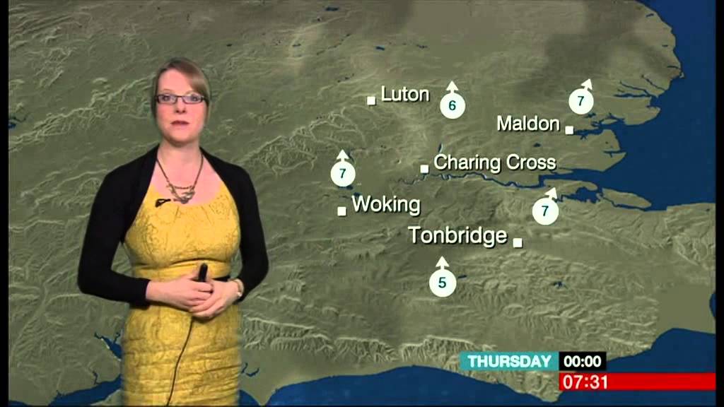 KATE KINSELLA BBC London Weather 05 March 2014 - YouTube