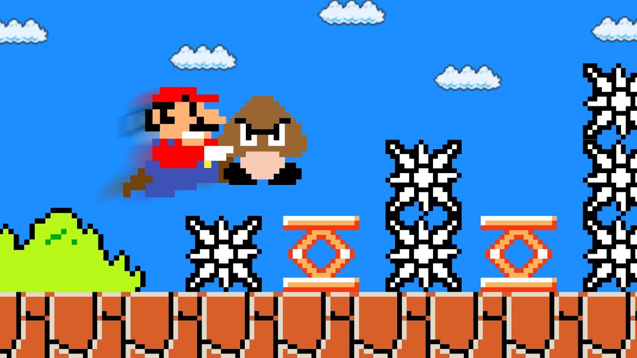 King Rabbit: Super Mario Bros but loses if he lets Goomba Die - YouTube