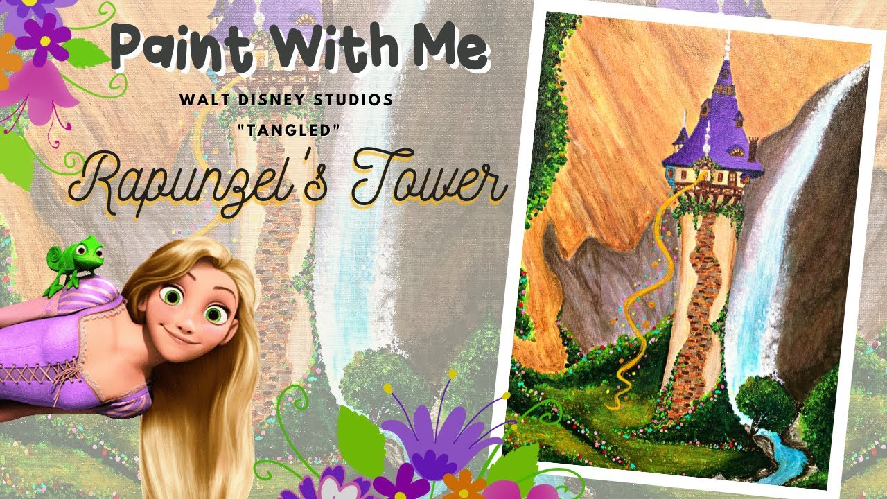 Rapunzel Tower Painting