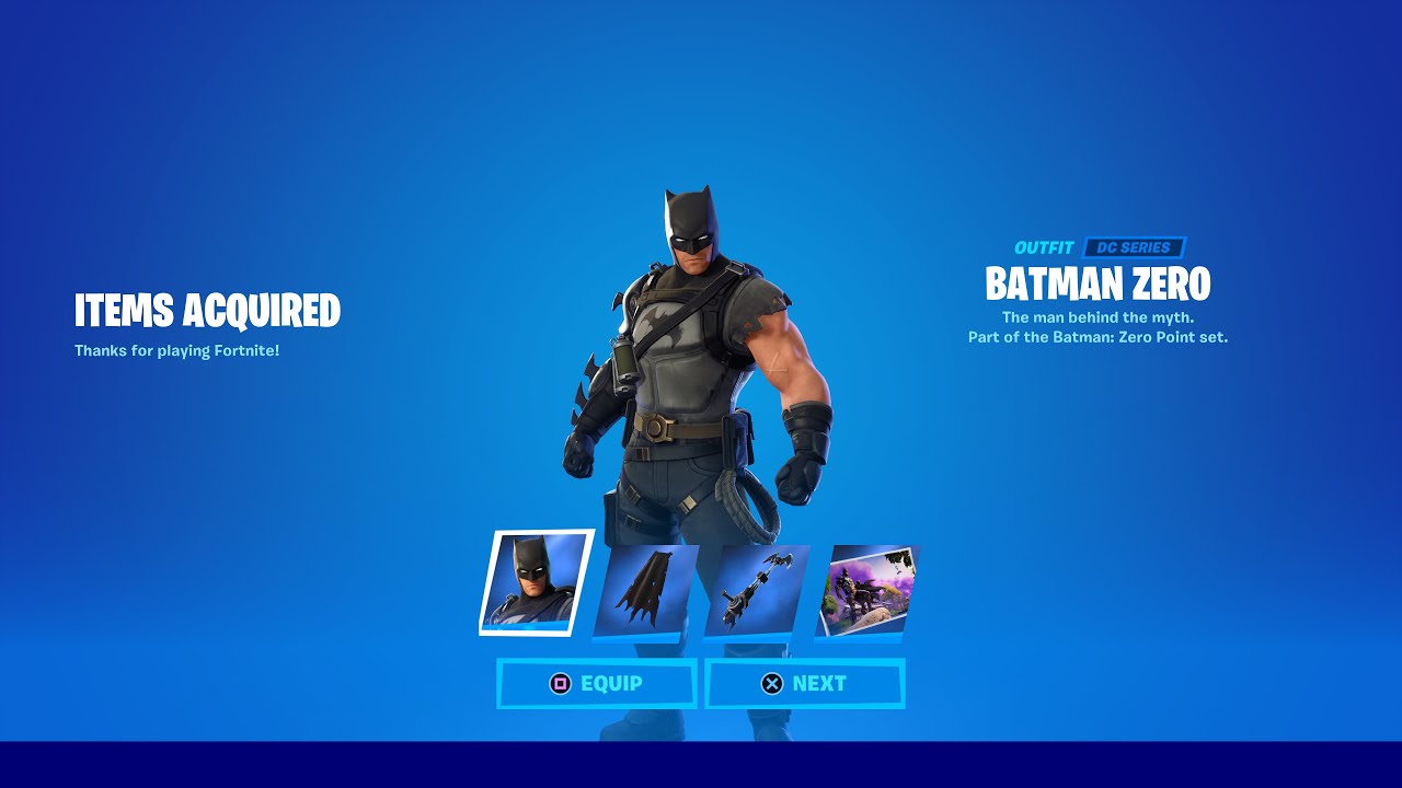 HOW TO GET NEW BATMAN ZERO BUNDLE IN FORTNITE! - YouTube