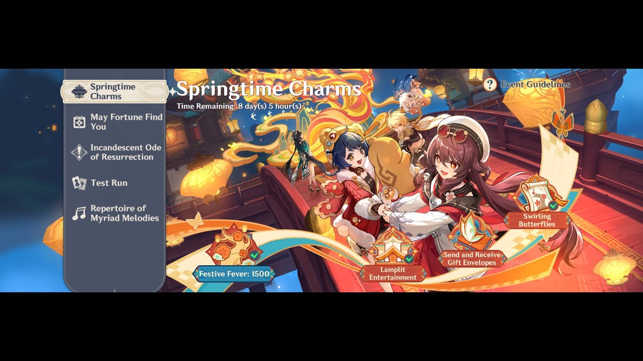 Springtime Charms (Genshin Impact Lantern Rite 2025) Part 2 - YouTube