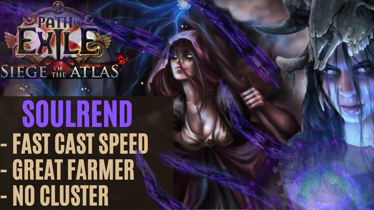 Path of Exile 3.22 - Spellslinger Soulrend - PoE Trial of the Ancestors - YouTube