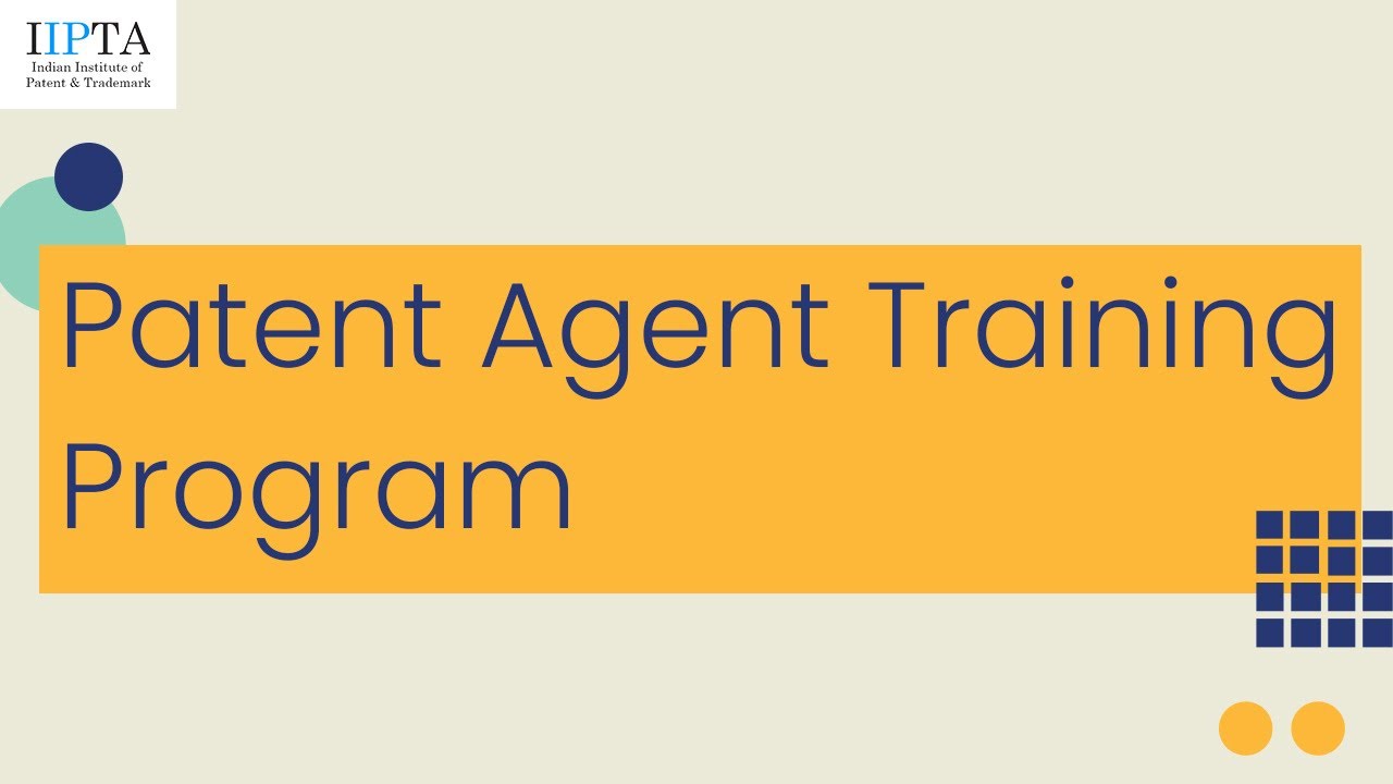Patent agent training-patent agent exam - YouTube