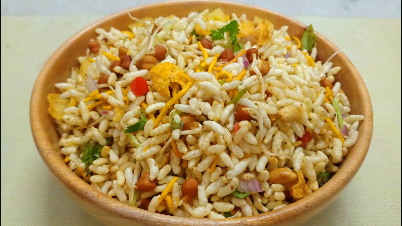KOLKATA STYLE JHAL MURI RECIPE//PUFFED RICE MIXTURE RECIPE//JHAL MURI ...